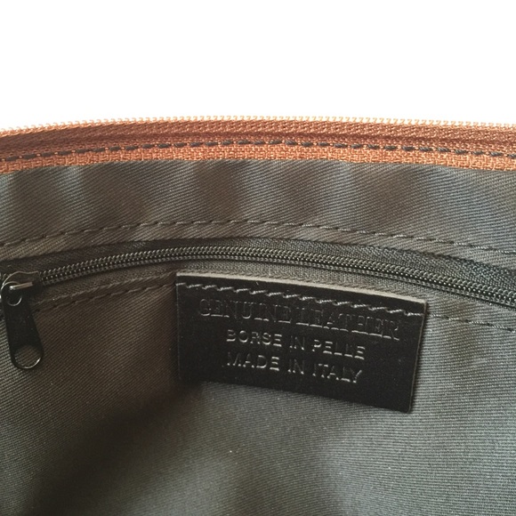 Vera Pelle | Bags | Vera Pelle Italy 0 Leather Handbag Purse | Poshmark